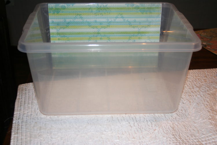 DIY Decorative Storage Bins - Inspired by Family