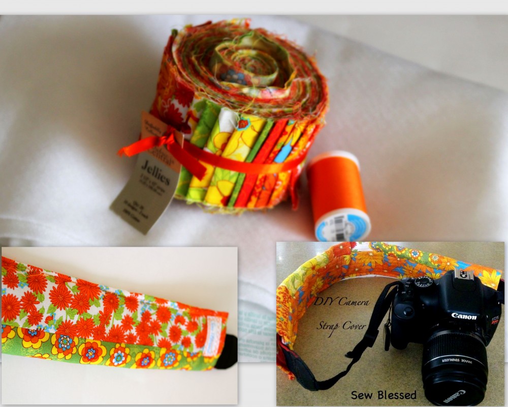 DIY Camera Strap Cover - Inspired by Family