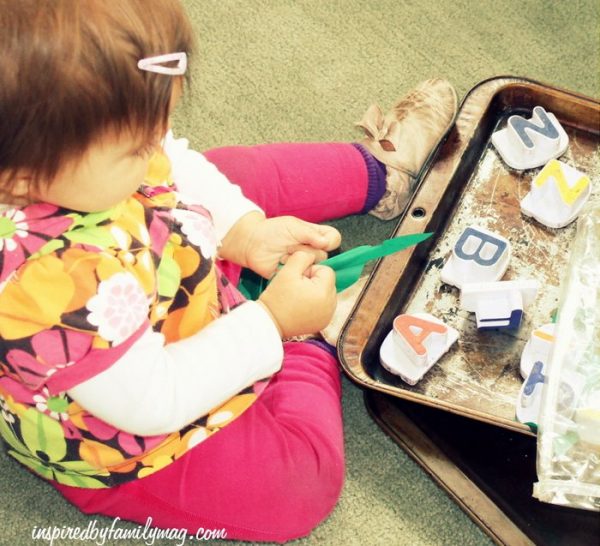 Oobleck Recipe & Letter Learning - Inspired by Family