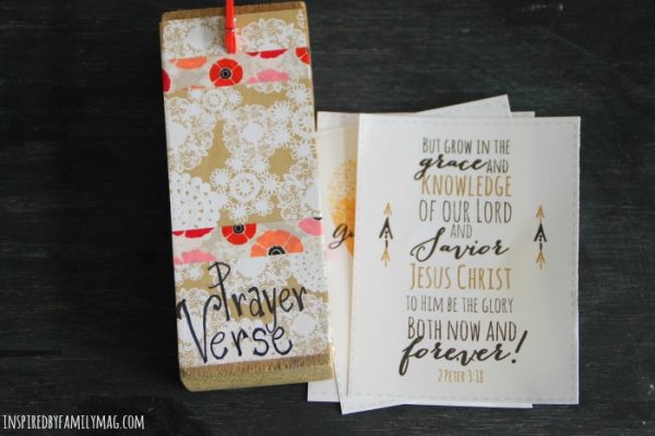 DIY Verse of the Week Holder