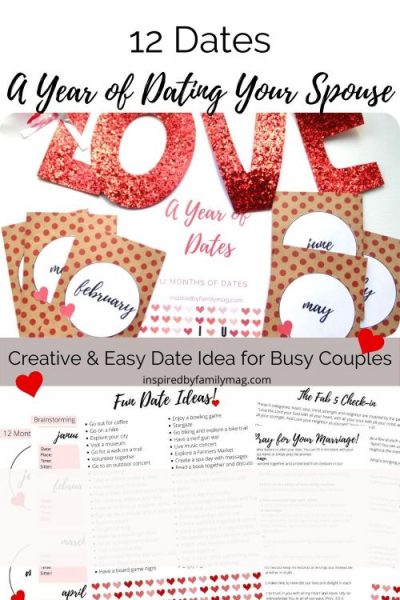 Creative Date Ideas for Busy Parents: A Year of Dating Your Spouse
